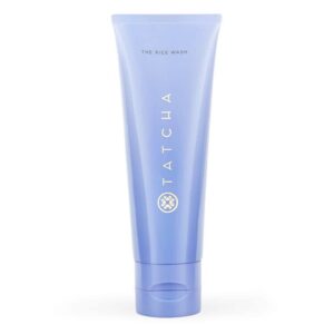 tatcha the rice wash | soft cream cleanser washes away buildup without stripping skin for a soft, luminous complexion | 4 oz