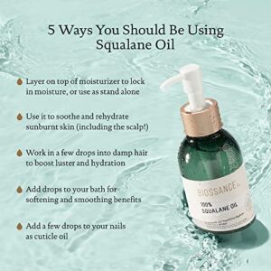 BIOSSANCE 100% Squalane Oil, 100ml