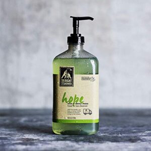 The Right to Shower Sulfate Free Body Wash, Hope, Aloe Vera + Dewy Moss, 16 Fl Oz