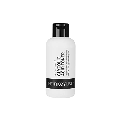 The INKEY List Glycolic Acid Toner, Exfoliator to Reduce Pore Size, Blur Fine Lines and Even Skin Tone, 3.38 fl oz