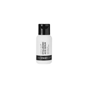 the inkey list hyaluronic acid serum, hydrate multiple layers of dry skin, plump and smooth fine lines and wrinkles, 1.0 fl oz