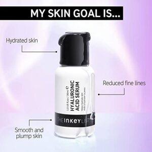 The INKEY List Hyaluronic Acid Serum, Hydrate Multiple Layers of Dry Skin, Plump and Smooth Fine Lines and Wrinkles, 1.0 fl oz