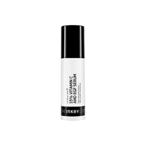 the inkey list 15% vitamin c + egf serum, illuminate and regenerate dull skin, improve skin elasticity, 1.0 fl oz