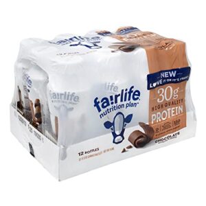 fairlife nutrition plan high protein chocolate shake, 12 pk. b