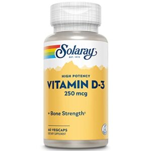 solaray d3 10,000 lu vcapsules | 60 count