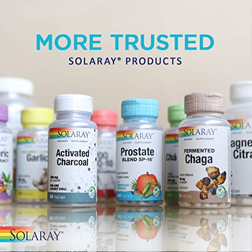 SOLARAY Bacillus Coagulans Probiotic, Shelf Stable | Full Body Support | 5 Bill. CFUs & Prebiotics, 60 VegCaps, 30 Serv.