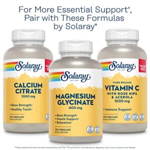 Solaray Magnesium and Potassium Asporotates w/ Bromelain | Healthy Electrolyte, Muscle, Heart & Cellular Support | 60 Servings | 120 VegCaps