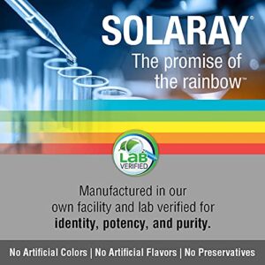 SOLARAY L-Lysine 500mg | Amino Acid | Healthy Cognitive, Immune System & GI Function, Bones, Joints & Skin Support | 120 VegCaps