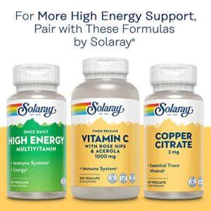 SOLARAY Vitamin B-Complex Chewables, Strawberry, Healthy Energy, Red Blood Cell, Stress & Metabolism Support, 50 Tablets