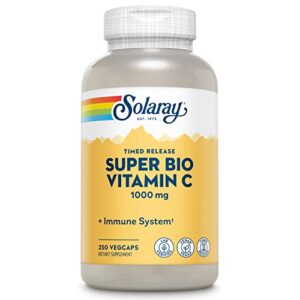 solaray, tstr super bio c – buffered, 250 count