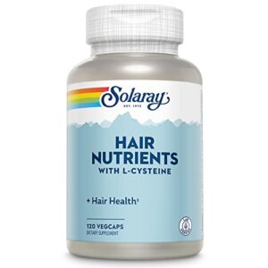 SOLARAY Hair Nutrients Capsules | 120 Count