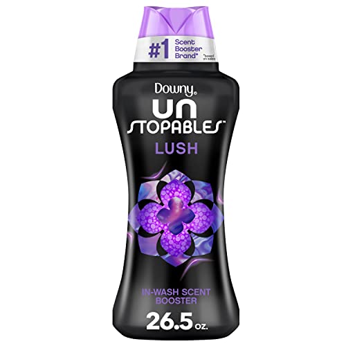 Downy Unstopables Laundry Scent Booster Beads for Washer, Lush, 26.5 oz