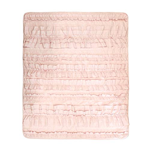 Lush Decor Lush Décor Belle Throw, 60 inch x 50 inch, Pink Blush, 60" X 50"