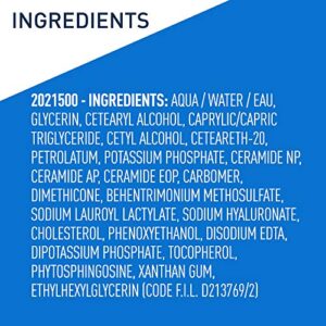 CeraVe Moisturizing Cream | Body and Face Moisturizer for Dry Skin | Body Cream with Hyaluronic Acid and Ceramides | Normal | Fragrance Free | 19 Oz | Packages May Vary