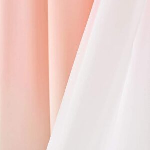 Lush Decor, Blush and Gray Umbre Fiesta Shower Curtain, 72" x 72"