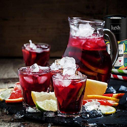 Lush Wine Mix Sangria - Organic Mix for Wine Slushies, Simple Syrup Cocktails & Frozen Drinks (Sangria, 1-Pack)