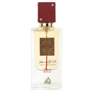 lattafa ana abiyedh rouge for unisex eau de parfum spray, 2 ounce