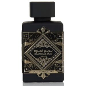 lattafa bade’e al oud, oud for glory for unisex eau de parfum spray, 3.4 ounce