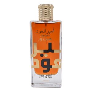 Lattafa Ameer Al Oud Intense Oud for Unisex Eau de Parfum Spray, 3.4 Ounce