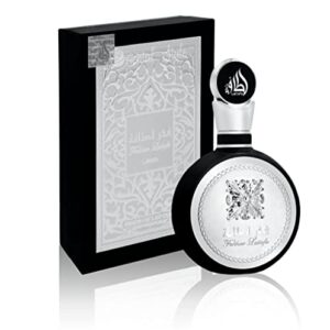 Lattafa Perfumes Fakhar Men EDP - Eau de Parfum 100ml (3.4 oz) Intense notes of lily, jasmine, honeysuckle, fruity notes, vanilla & white musk | violet leaf, masculine nutmeg & bergamot