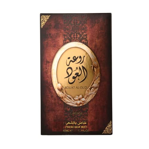 Lattafa Perfumes Rouat Al Oud Hair Mist 50ml(1.7 oz) Spray