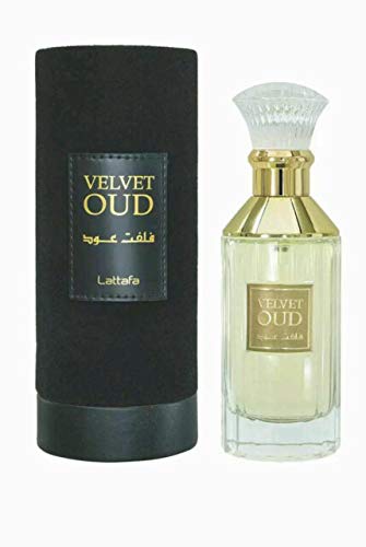 Velvet Oud - Eau De Parfum Spray (100 ml (with - 3.4Fl oz) by Lattafa