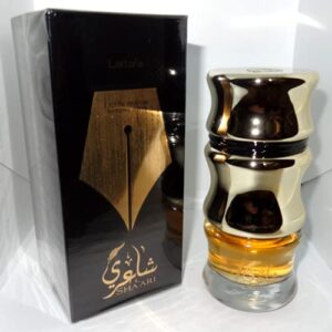 Shaari EDP - Eau De Parfum 100ML (3.4 oz) | Strong Long-Lasting Spray I Sandalwood, Roses Notes I Signature Bottle I by Lattafa