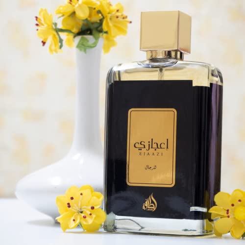 Lattafa Perfumes Ejaazi EDP - 100ML (3.4 oz) I For a Confident Personality I Energizing oud fragrance I Classy Unisex Scent I Gem of a fragrance I