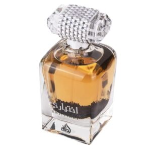 Ekhtiari for Women EDP - 100ML (3.4 oz) I Versatile floral-powdery composition I With notes: Bergamot, Peach, & Gardenia I Classic and Mysterious Womens scent I by LATTAFA PERFUMES