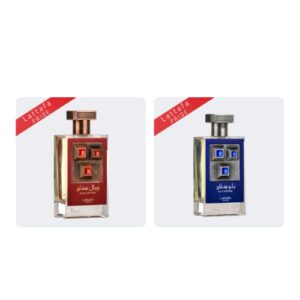 royal sapphire & blue sapphire testers unisex edp – 20ml | mandarin, lemon, saffron jasmine, rose musk, vanilla, ambergris | apple, mint, lemon geranium, clarysage, marine patchouli, cedarwood | by lattafa perfumes