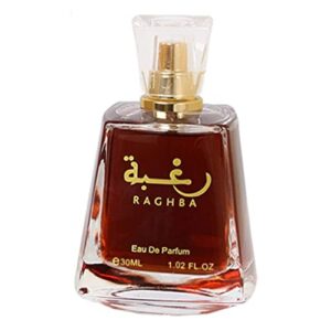 Lattafa Perfumes Raghba EDP (Eau De Parfum) I Middle Eastern baked sweets in a spice market scent I Warm, cozy, and smoky Vanilla add a sweet, elegance I Long - lasting and Great Silliage I