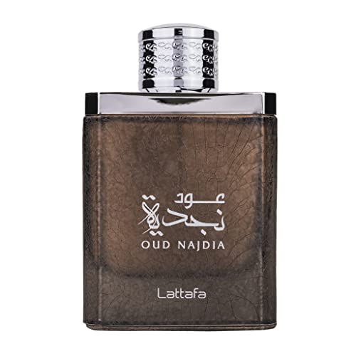 Lattafa Oud Najdia for Unisex Eau de Parfum Spray, 3.4 Ounce