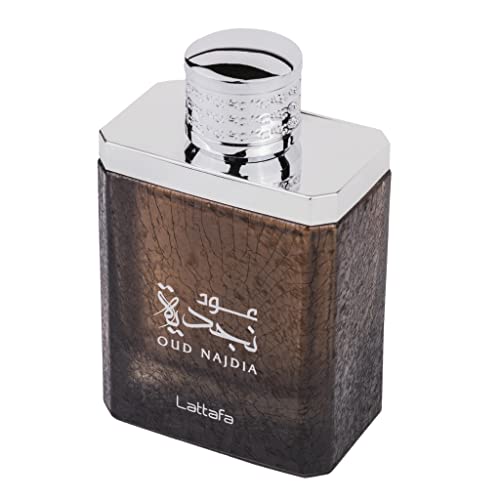 Lattafa Oud Najdia for Unisex Eau de Parfum Spray, 3.4 Ounce