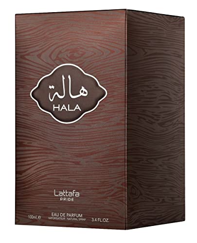 Hala By Lattafa Pride Edp - Eau De Parfum 100ml(3.4 Oz) | Nutmeg, Pepper, Cedarwood, Amber, Incesne, Labdanum | By Lattafa Perfumes