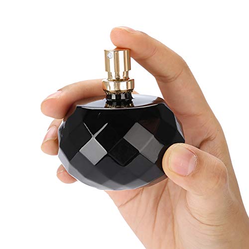 Rosvola Perfume for Women Ladies Perfume, 60Ml Long Lasting Perfume Flower Perfumes PocketPerfume, Eau de Parfum Spray (Black)