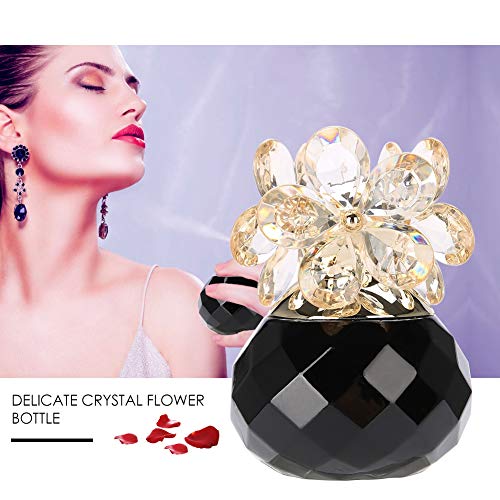 Rosvola Perfume for Women Ladies Perfume, 60Ml Long Lasting Perfume Flower Perfumes PocketPerfume, Eau de Parfum Spray (Black)