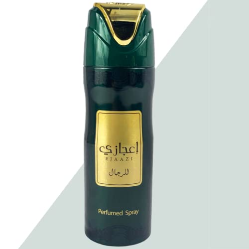 Ejaazi Deodorant - 200ML (6.7 oz) I For a Confident Personality I Energizing oud fragrance I Classy Unisex Scent I Summer Deo Fresh, Citrus, Pepper I Wearer appear classy I by Lattafa Perfumes