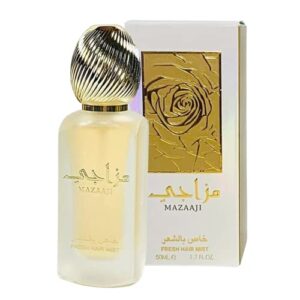 lattafa perfumes mazaaji fresh hair mist 50ml(1.7 oz) | floral, fruity, musk and woody