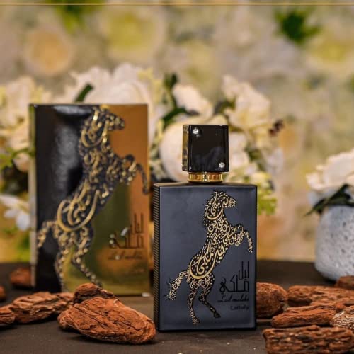 Lail Maleki EDP - 100ML (3.4 oz) I Warm, fruity notes, spices and citrus with Flowers and Wood I Irresistible oriental perfume I Very Suitable for the evening or festive occasions I Wonderfully sensual perfume I by Lattafa Perfumes