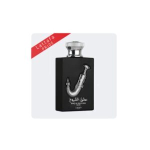 ishq al shuyukh silver tester edp – eau de parfum unisex 20ml | caramel, saffron, tonka bean, suede leather, pineapple, cedarwood | by lattafa perfumes