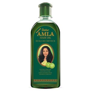 Dabur Amla Hair Oil - Amla Oil, Amla Hair Oil, Amla Oil for Healthy Hair and Moisturized Scalp, Indian Hair Oil for Men and Women, Bio Oil for Hair, Natural Care for Beautiful Hair (300ml)