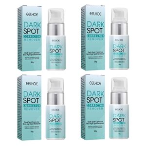 bierelaozi 4pack the spot cream for face,dark spot remover cream,freckle remover cream,age spot remover for hands&black neck,face cream for man & woman