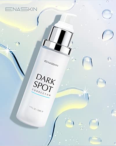 EnaSkin Professional Dark Spot Remover for Face and Body, Perfecting Dark Spot Corrector Serum Treatment, Melasma, Freckle, Sun Spot, Hyperpigmentation, Blemish Spot, Brown Spots for Men&Women, Advanced Formula with Safe Ingredients 4-Butylresorcinol, Koj