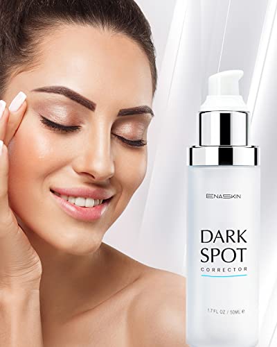 EnaSkin Professional Dark Spot Remover for Face and Body, Perfecting Dark Spot Corrector Serum Treatment, Melasma, Freckle, Sun Spot, Hyperpigmentation, Blemish Spot, Brown Spots for Men&Women, Advanced Formula with Safe Ingredients 4-Butylresorcinol, Koj