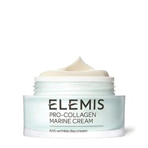 elemis pro-collagen marine cream | lightweight anti-wrinkle daily face moisturizer firms, smoothes, and hydrates with powerful marine + plant actives 1.6 fl oz (pack of 1)