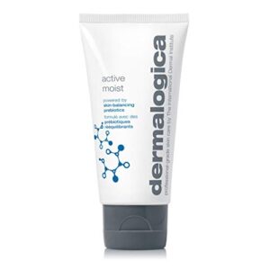 dermalogica active moist – oil-free lightweight face moisturizer – helps improve skin texture and combat surface dehydration for women and men 3.4 fl oz