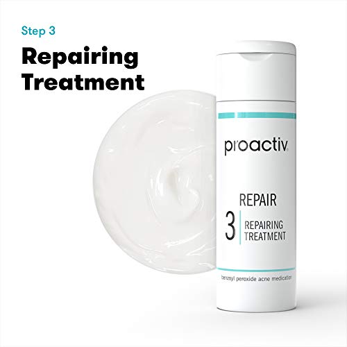 Proactiv 3 Step Acne Treatment - Benzoyl Peroxide Face Wash, Repairing Acne Spot Treatment for Face and Body, Exfoliating Toner - 30 Day Complete Acne Skin Care Kit