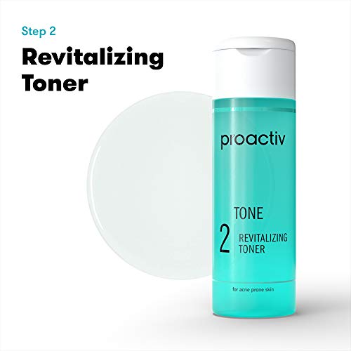 Proactiv 3 Step Acne Treatment - Benzoyl Peroxide Face Wash, Repairing Acne Spot Treatment for Face and Body, Exfoliating Toner - 30 Day Complete Acne Skin Care Kit