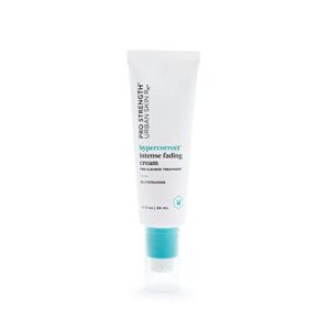 urban skin rx hypercorrect intense fading cream | formulated with 5% cysteamine & 1% niacinamide | pre-cleanse treatment improves the appearance of post-acne scars and uneven skin tone, 1.7 fl oz