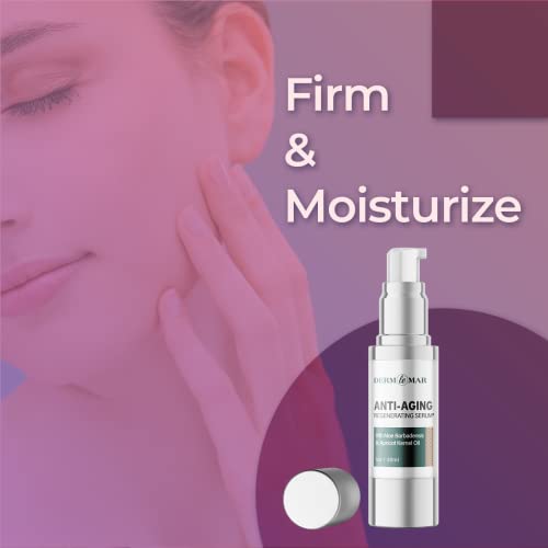 Derm Le Mar Skin Serum Advanced Age Defying Moisturizing Serum - Derm Le Mar Skin Serum Advanced Formula Skin Moisturizer Serum (1 Pack)